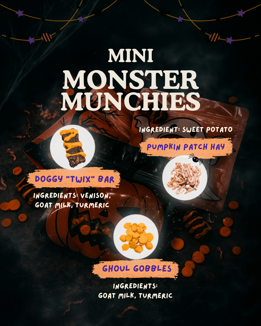 Mini Monster Munchies - Halloween 2025 – Wild n Fresh Treats