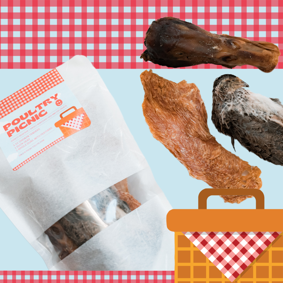 Poultry Picnic Grab Bag (Sample Poultry Pack) – Wild n Fresh Treats