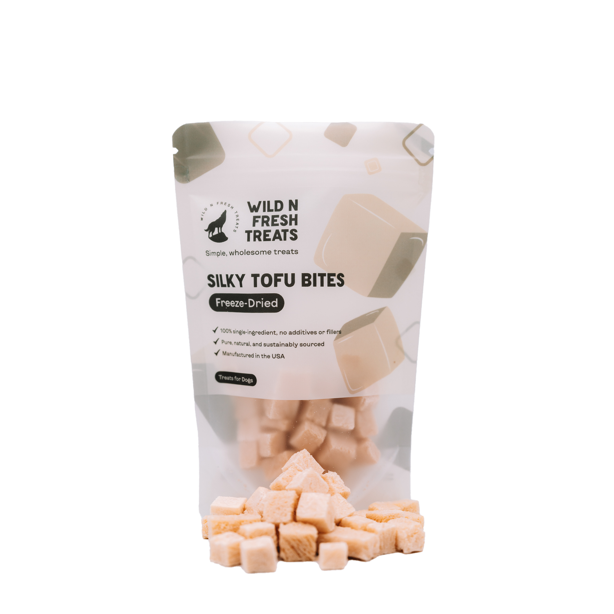 Freeze-Dried Silky Tofu Bites – Wild n Fresh Treats