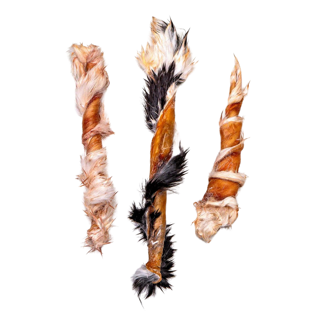 Dehydrated Rabbit Hide Chips – Wild n Fresh Treats